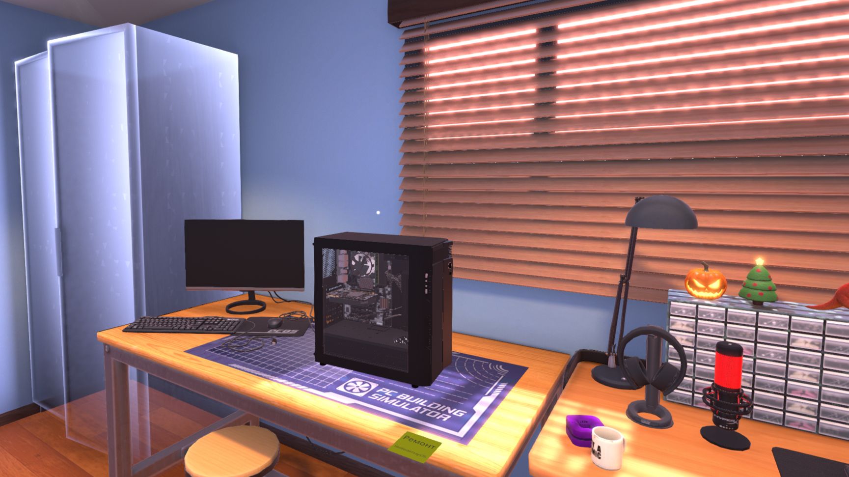 2. PC Building Simulator. Как заменить материнку.