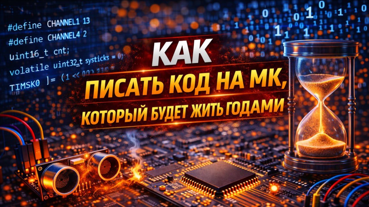 "Архитектура прошивок, которые не разваливаются: как писать код, который можно сопровождать годами"