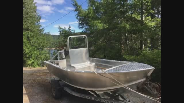 Сварка лодки из алюминия / Handmade