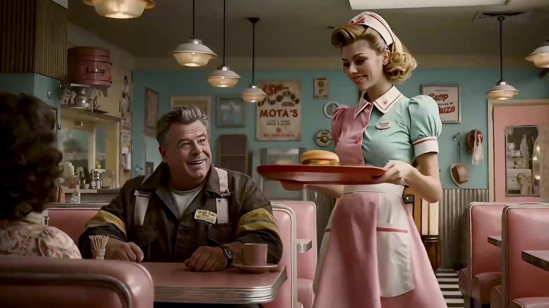 AI Ретро стайл 50-х