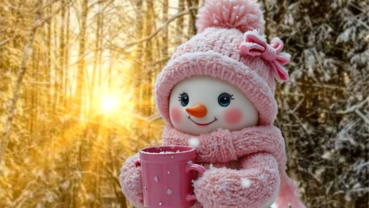 Мороз и солнце день чудесный! Доброе утро! Шикарная музыкальная открытка с песней.