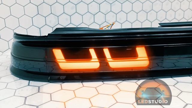 Тойота Марк 2 светодиодные тюнинг фонари  проекты ledstudio