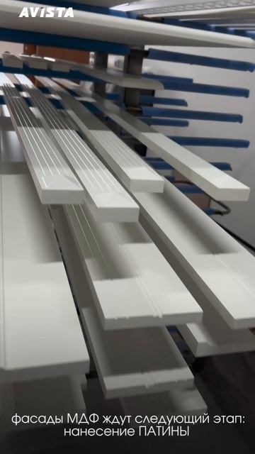 Фасады МДФ ждут следующий этап: нанесение ПАТИНЫ