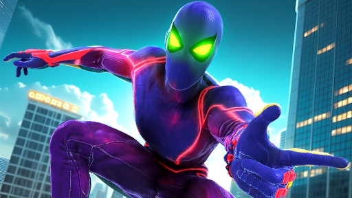 ОБЗОР ИГРЫ НА АНДРОИД СИНИЙ ПАУК ИГРА: СУПЕР ЧЕЛОВЕК