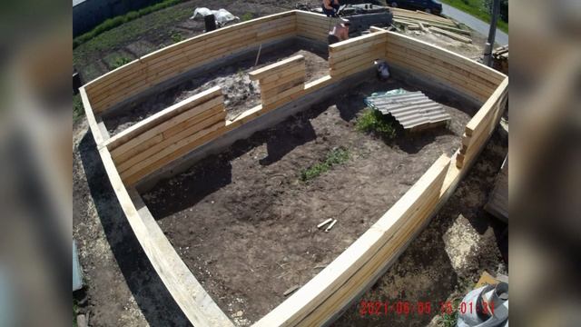 Дом от фундамента до конька. №4