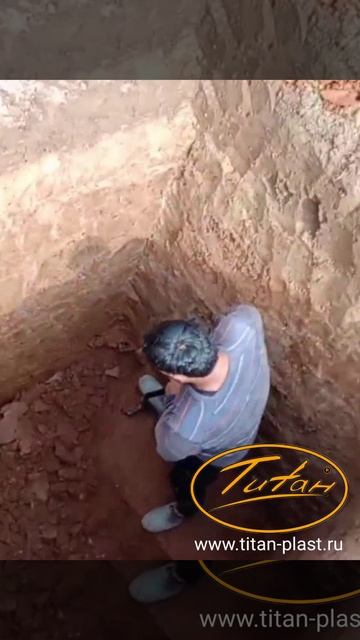 🏆Установка недорогого мини погреба Титан Классик 1200х1200х2000 от производителя под ключ