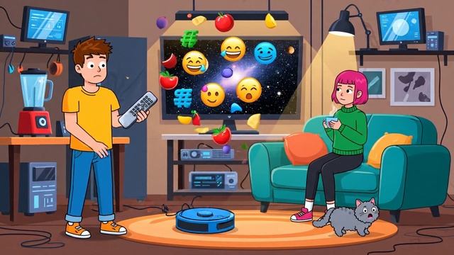 «Омни-Пульт: Апокалипсис в гостиной» 💥🤖🍹