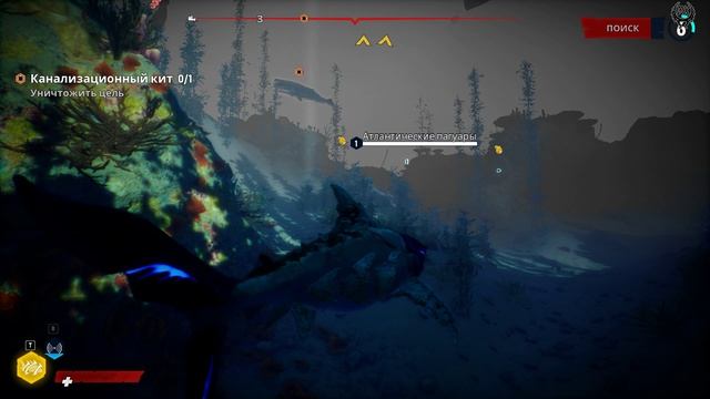 Maneater Прохождение № 35 Сойдёт всё что с плавниками Плавное обслуживание Канализационный кит Молот