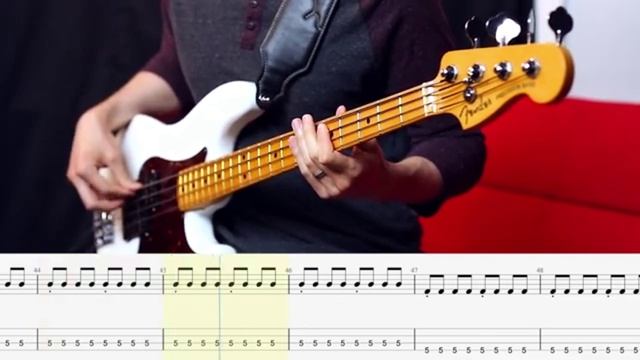 The Beatles-Come Together(guitar bass,tab)