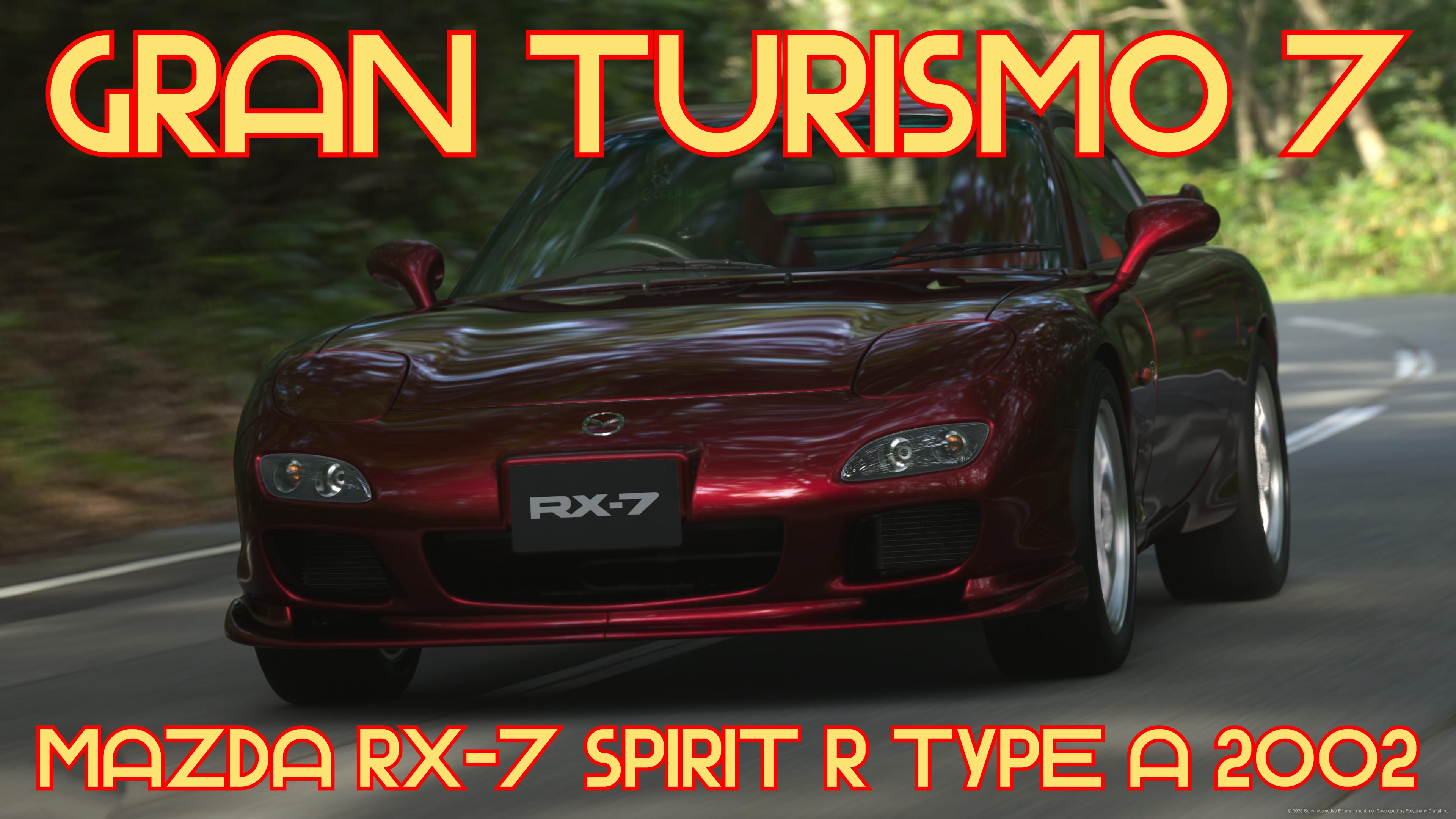 "Mazda RX-7 Spirit R Type A 2002: Огненный ротор в Gran Turismo 7" 🔥