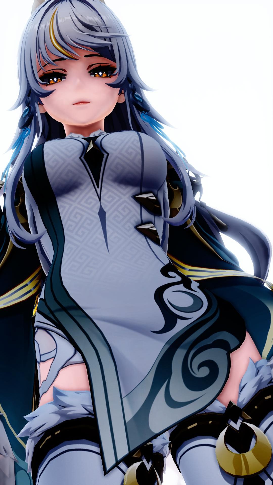 ||mmd x Genshin Impact|| Ghost dance |Zibai|