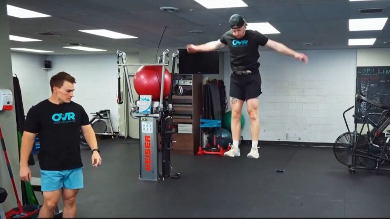 Прыжки с разбега с использованием OVR Jump