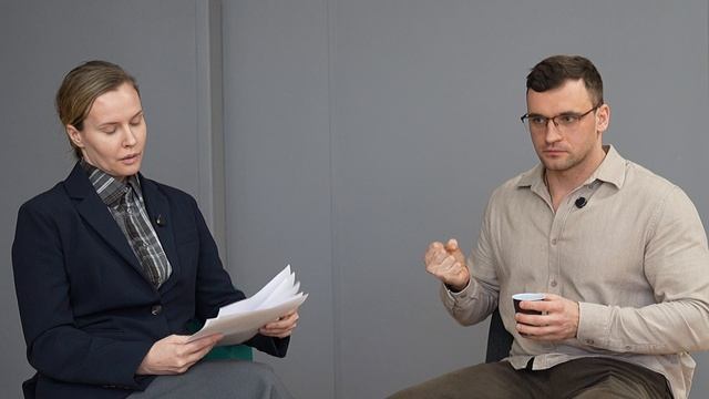 Актерская проба - из х/ф "Служебный роман", Новосельцев про грибы, Пикулин