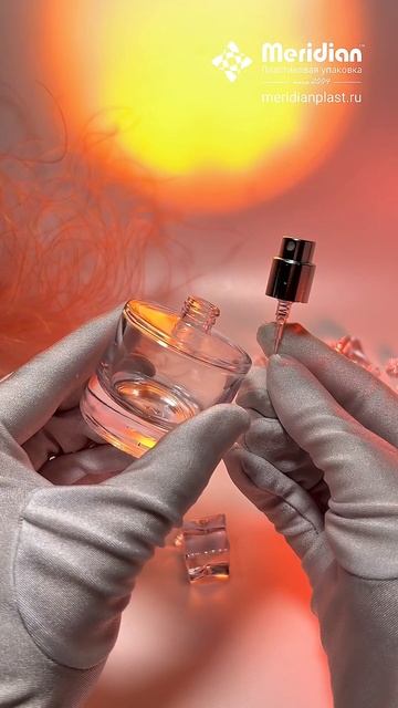 Флакон стеклянный Арбон-30 с распылителем #меридиан #тараиупаковка #флакон #популярное #стекло