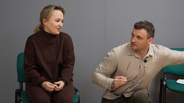 Актерская проба - зарождение симпатии Новосельцева с Калугиной, Пикулин Сергей