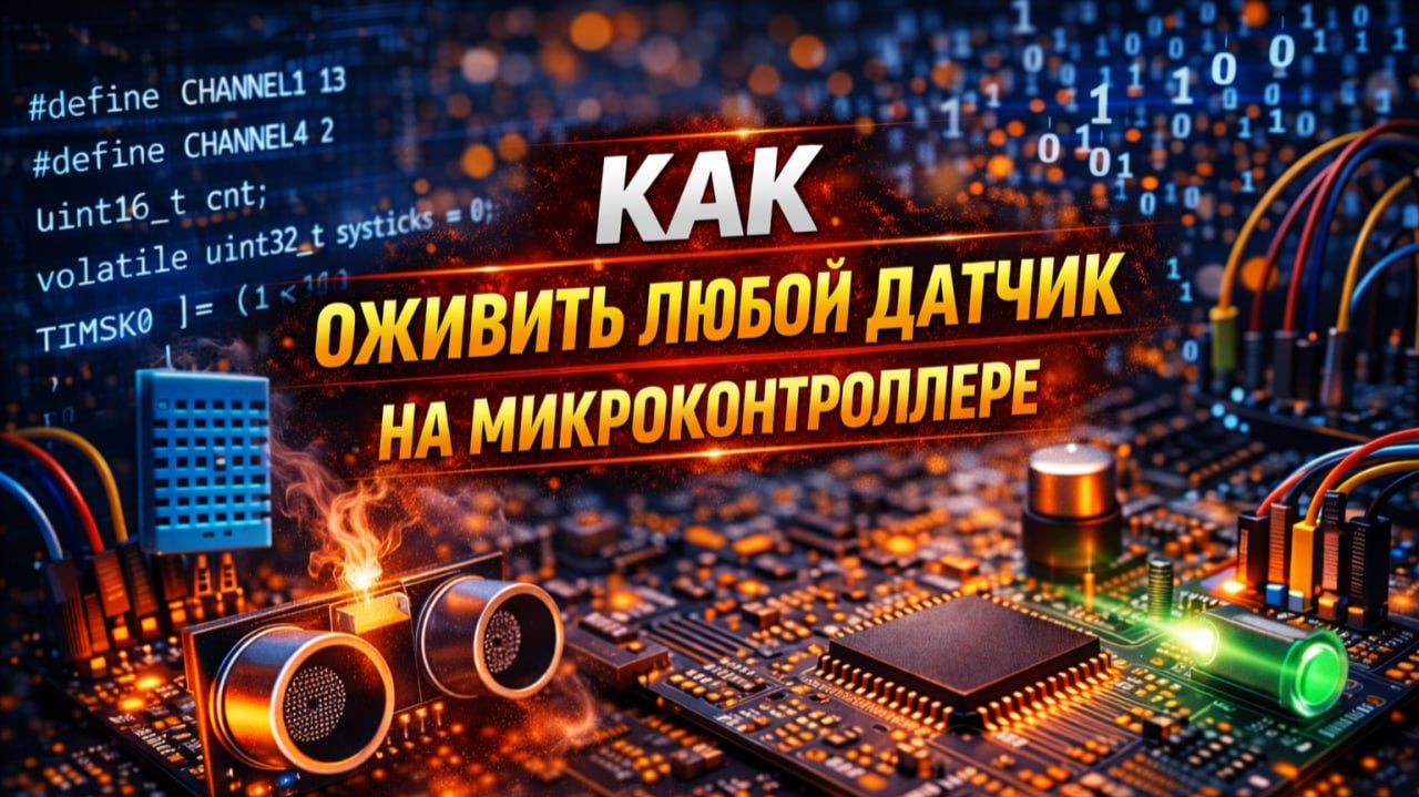 Вебинар"Как оживить любой датчик: от аналогового до цифрового интерфейса"