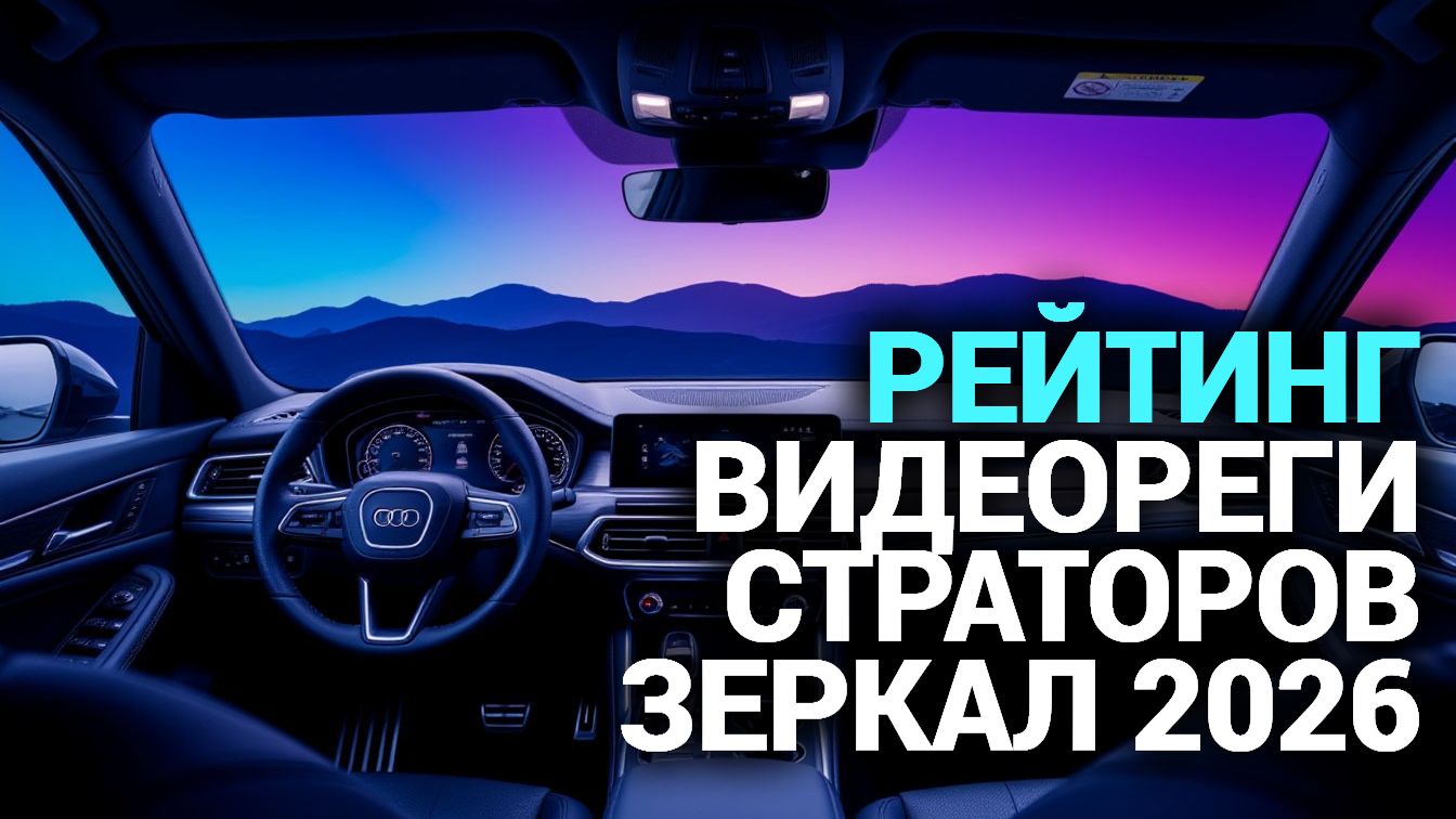Рейтинг видеорегистраторов‑зеркал 2026: выбираем топ‑5 с камерой сзади