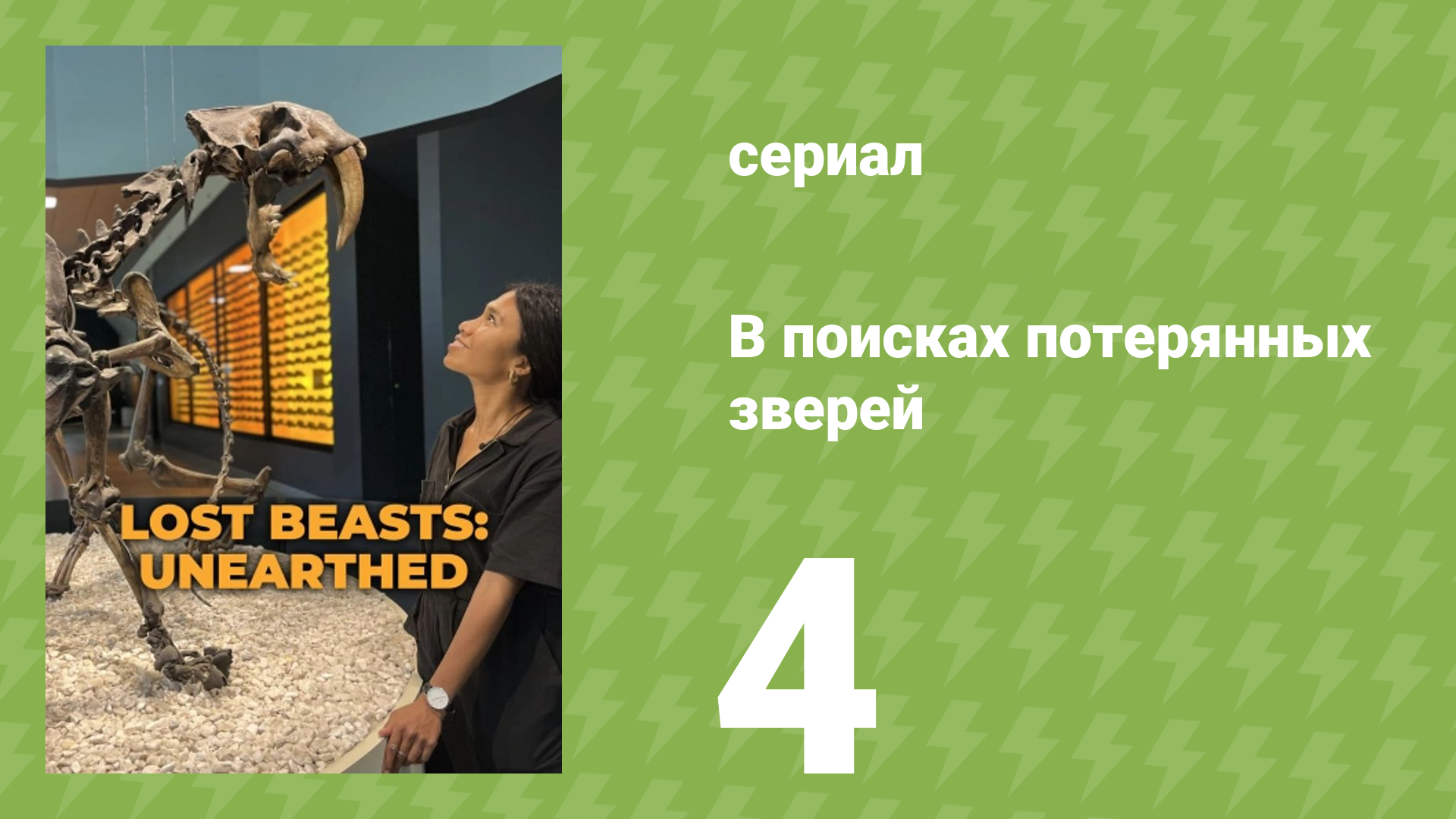 В поисках потерянных зверей 1 сезон 4 серия (документальный сериал, 2023)