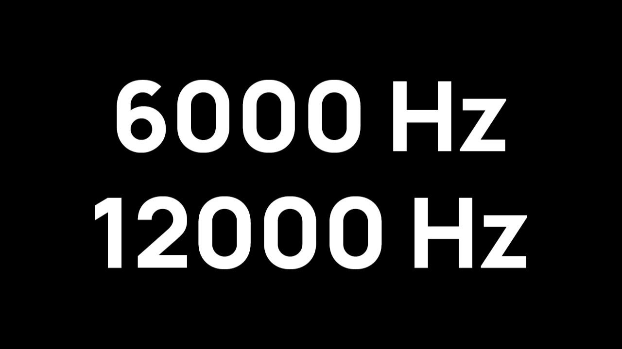 Звуки для соседей - переходы от 6000 герц до 12000 герц (ВНИМАНИЕ! Очень громко! Берегите уши!)