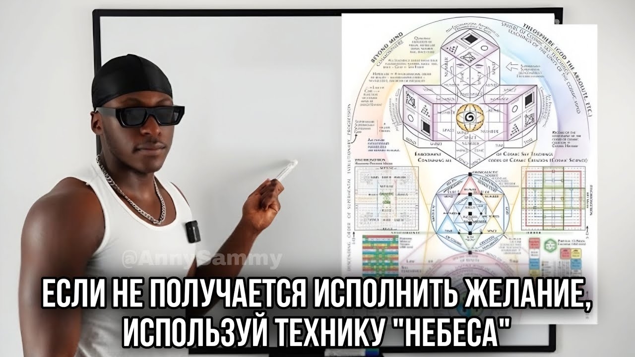 Если не получается исполнить желание, используй технику "Небеса"
