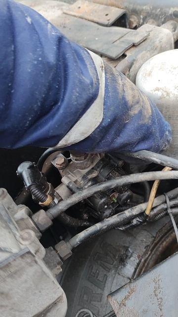 MAN TGA выездной ремонт пневмосистемы.