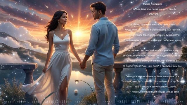 Мирра Лохвицкая «Я люблю тебя ярче закатного неба огней» 1900-1902