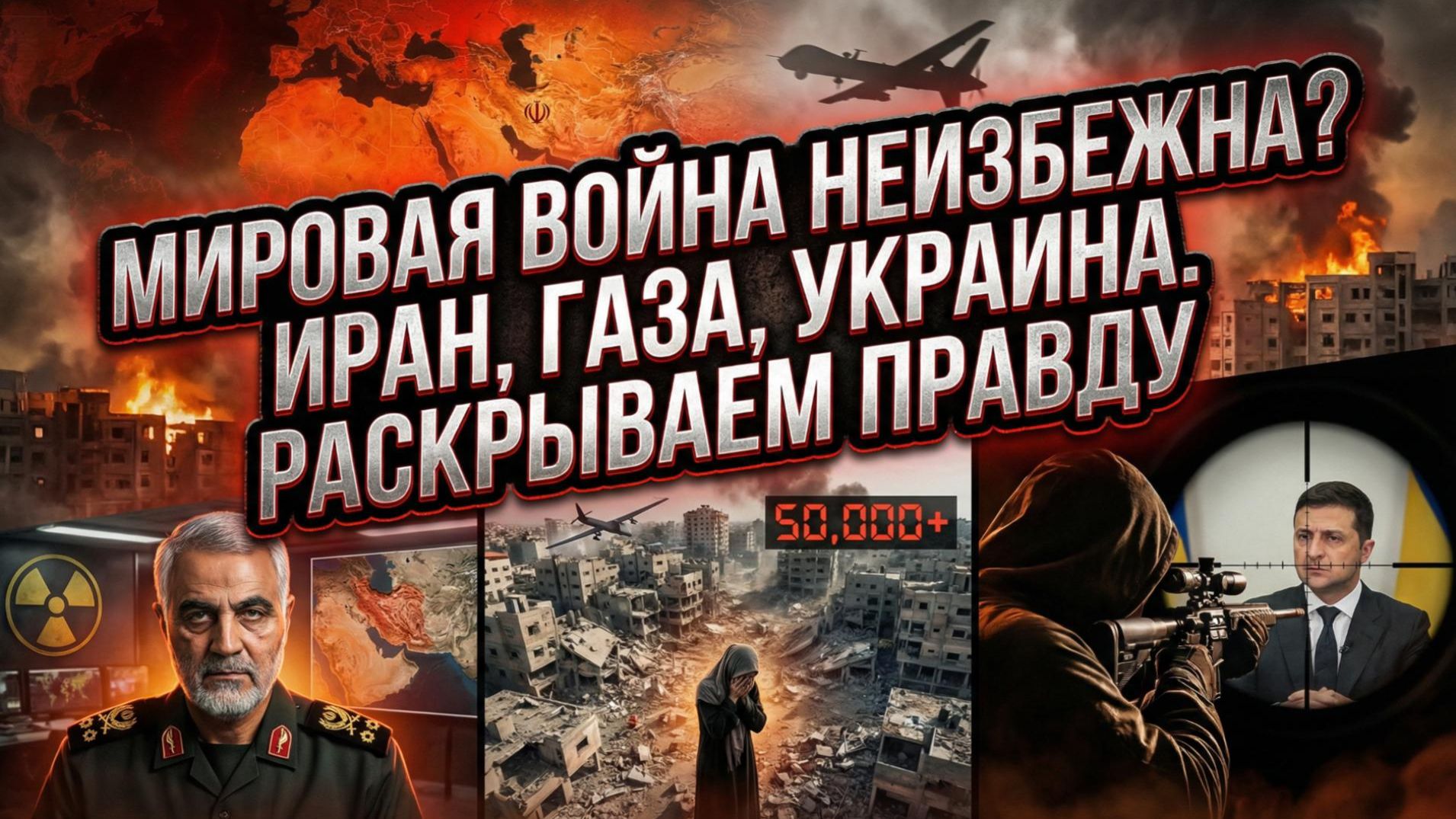 🌍🔥Питер Эриксон | ТРИ ФРОНТА: Иран на грани удара, Газа в крови, Киев готовит ликвидацию