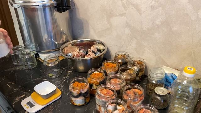 горбуша в автоклаве