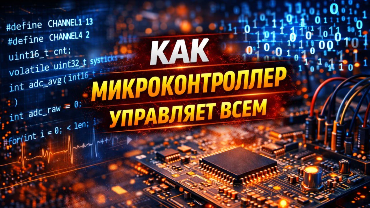 Вебинар по микроконтроллерам STM32: Как микроконтроллер управляет всем
