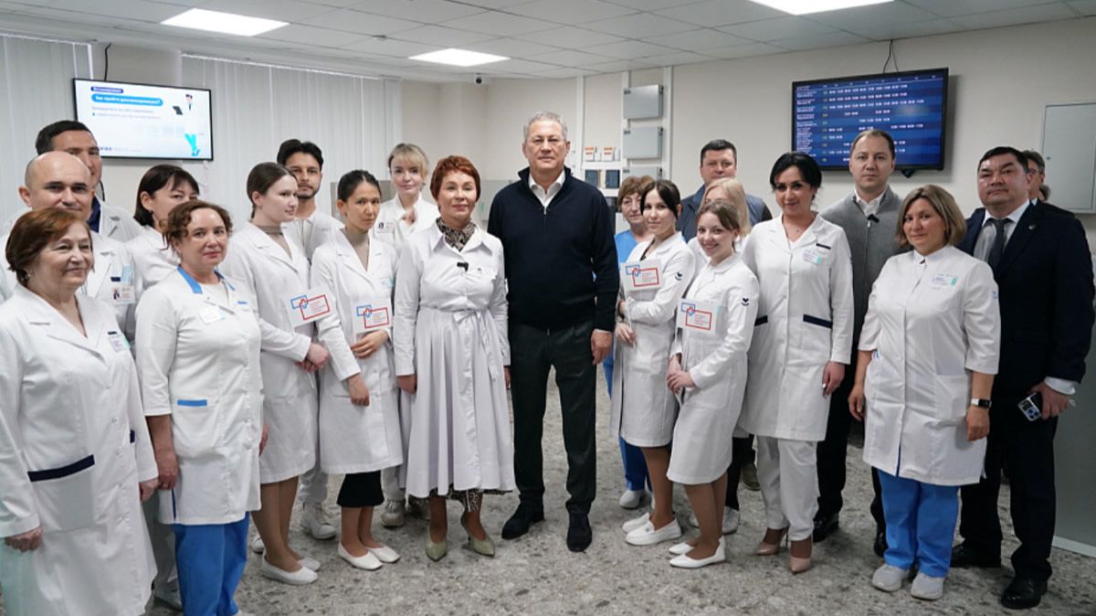 г. Уфа. Открытие поликлиники на ул. Губайдуллина. «Креативный час». Дом актёра. Февраль 2026 г.