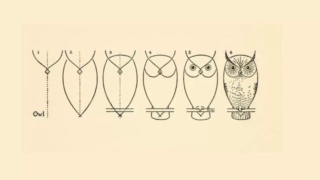 Как нарисовать сову?