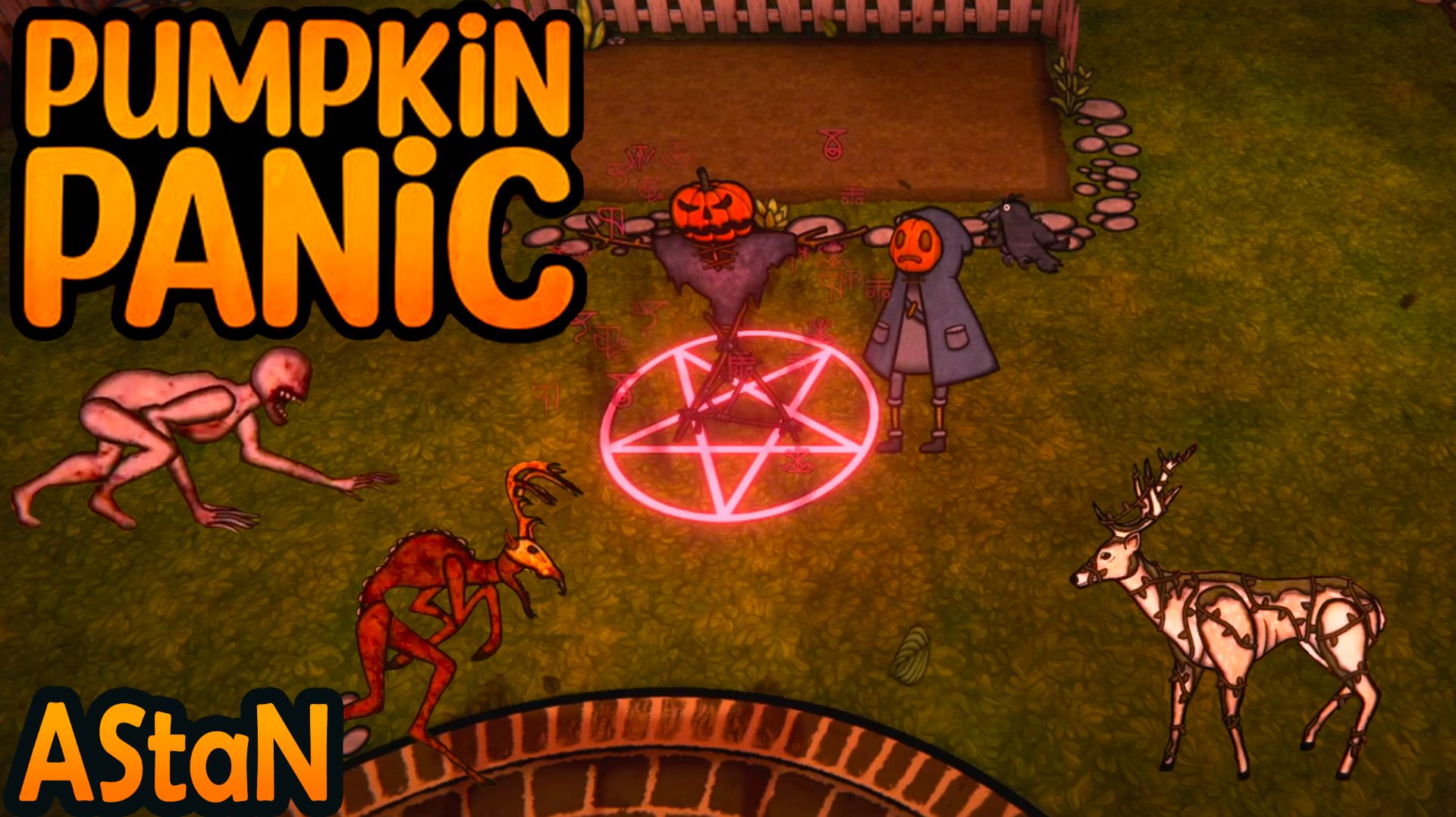 PUMPKIN PANIC #3 - КОШМАРНАЯ ОХОТА НА ФЕРМЕРА!