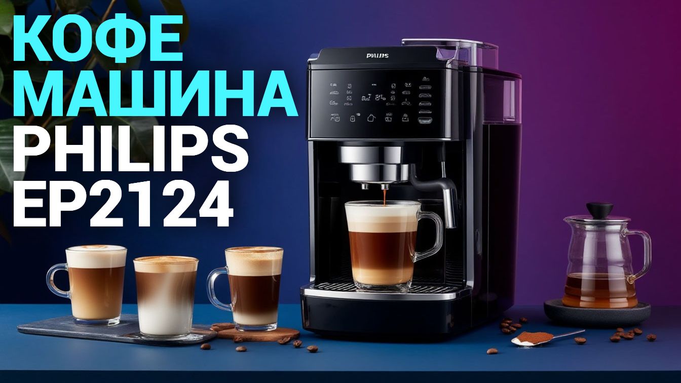 Кофемашина Philips EP2124: топ‑5 причин выбрать именно её в 2026 году