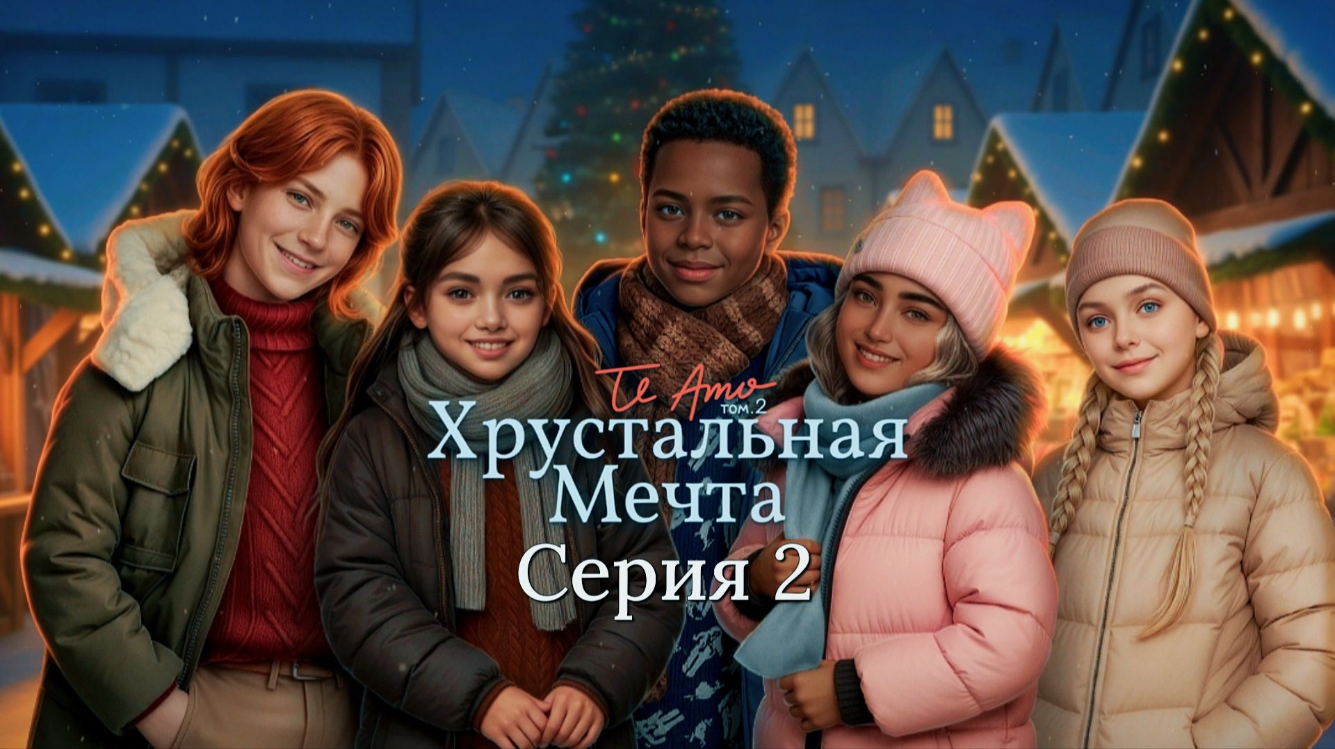 📝Te Amo. Том 2: Хрустальная мечта📝 2 серия Старые знакомые ♥Клуб Романтики♥