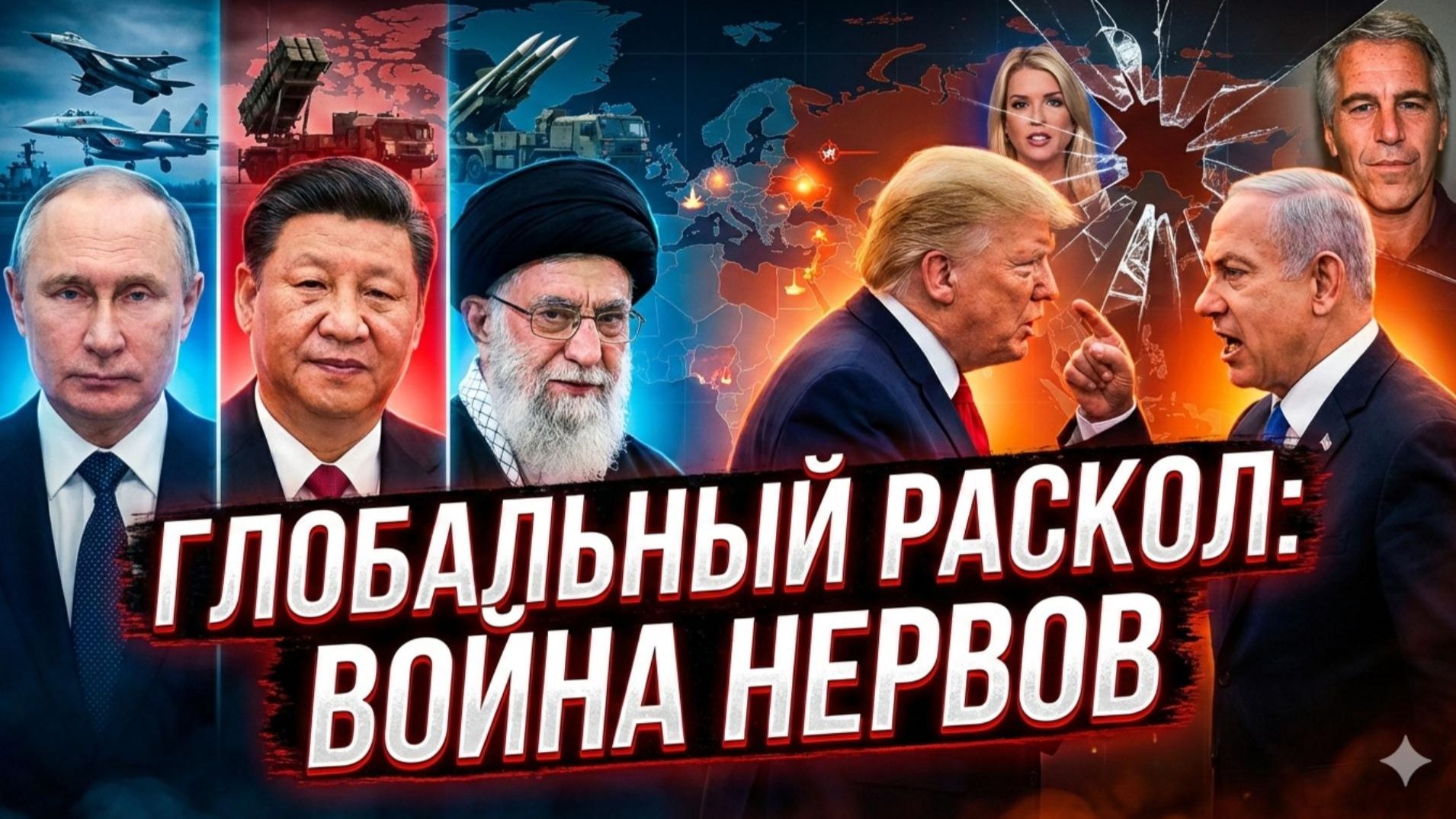💥Меркурис | Трамп спорит с Нетаньяху, пока Россия и Китай помогают Ирану!
