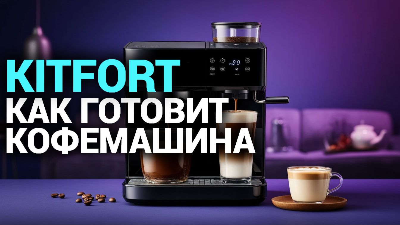 Как готовит Kitfort КТ‑7166? Сравниваем вкус эспрессо и капучино на практике