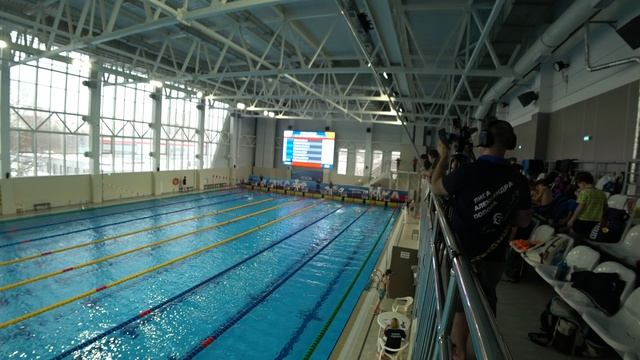 070226 100м спина Панасенко Анастасия 2013 3д 1м31сек III р-д Никишина Мария 2011 6дор 1мин35сек 1юн