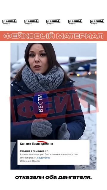 Правда, что в Петербурге самолет сел прямо на шоссе?