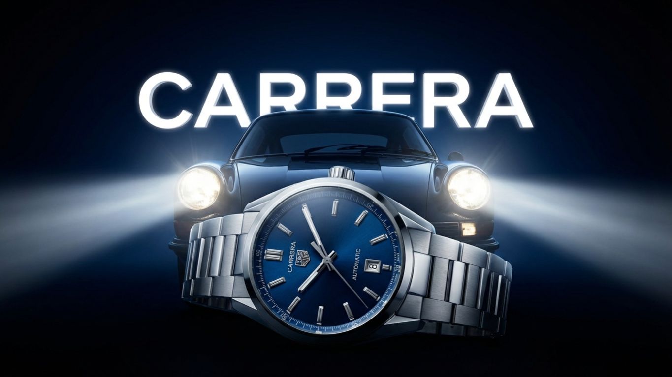 TAG Heuer Carrera — скорость в их ДНК
