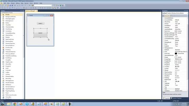 C# Beginners Tutorial - 2 - Changing Forms Properties