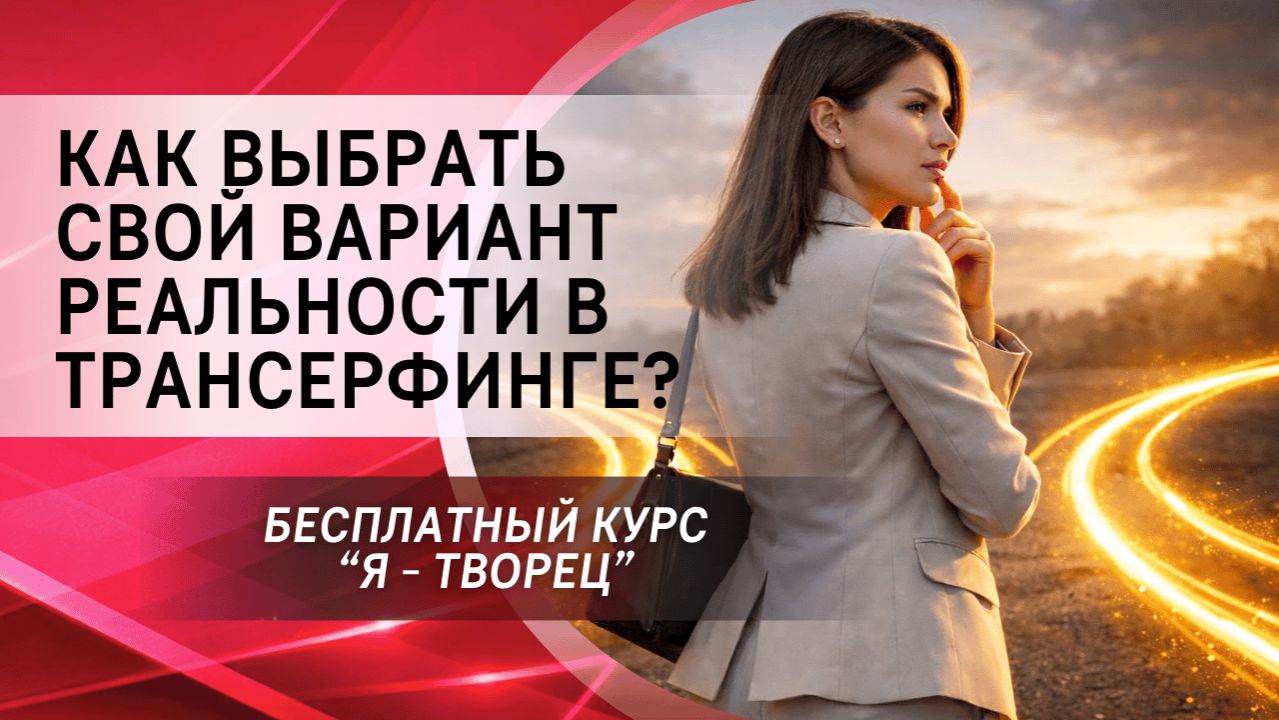 Как выбрать свой вариант реальности в Трансерфинге?