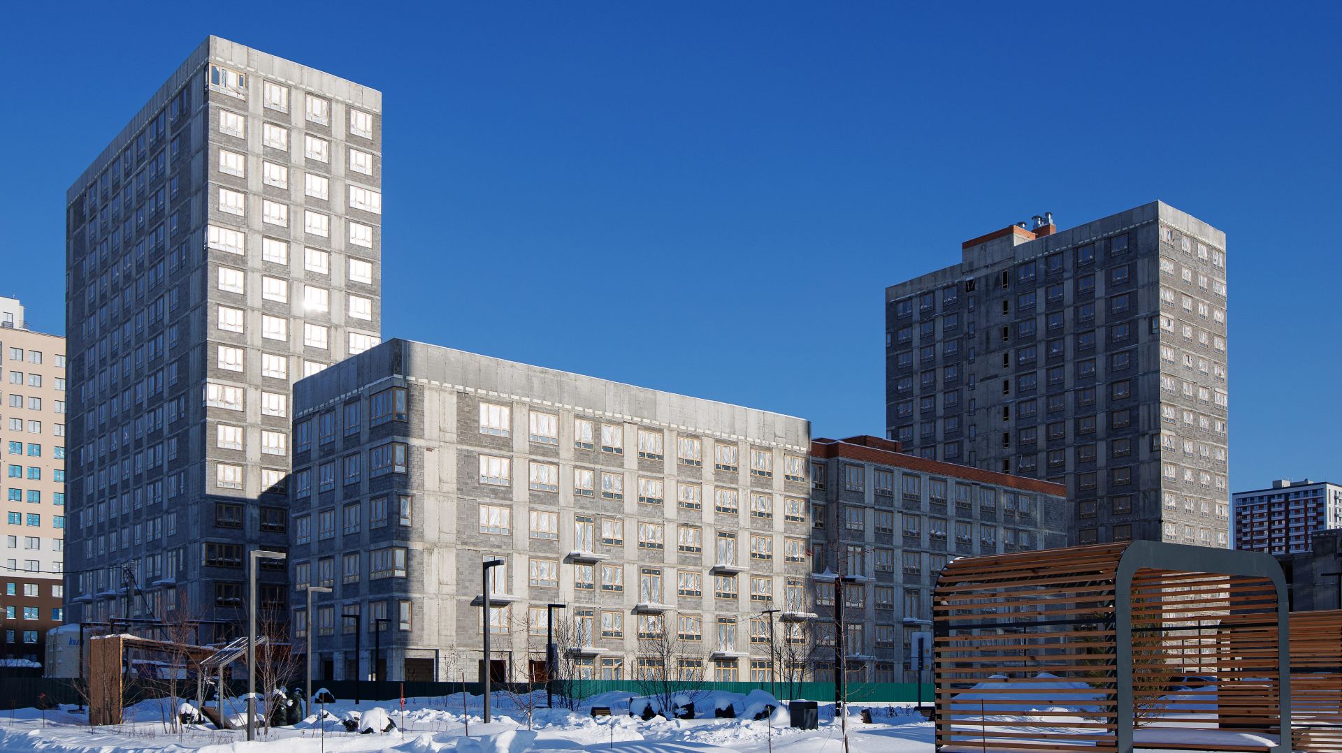 Динамика строительства ЖК «Отличие» – февраль 2026