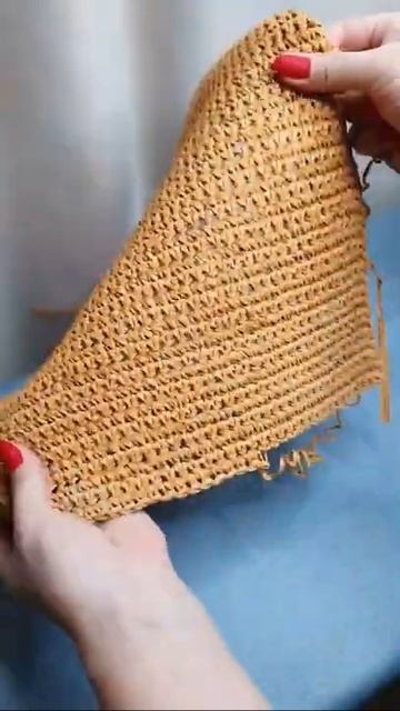 Как выровнять б/у рафию