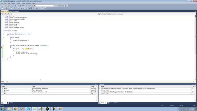 C# Beginners Tutorial - 18 - Continue and Break