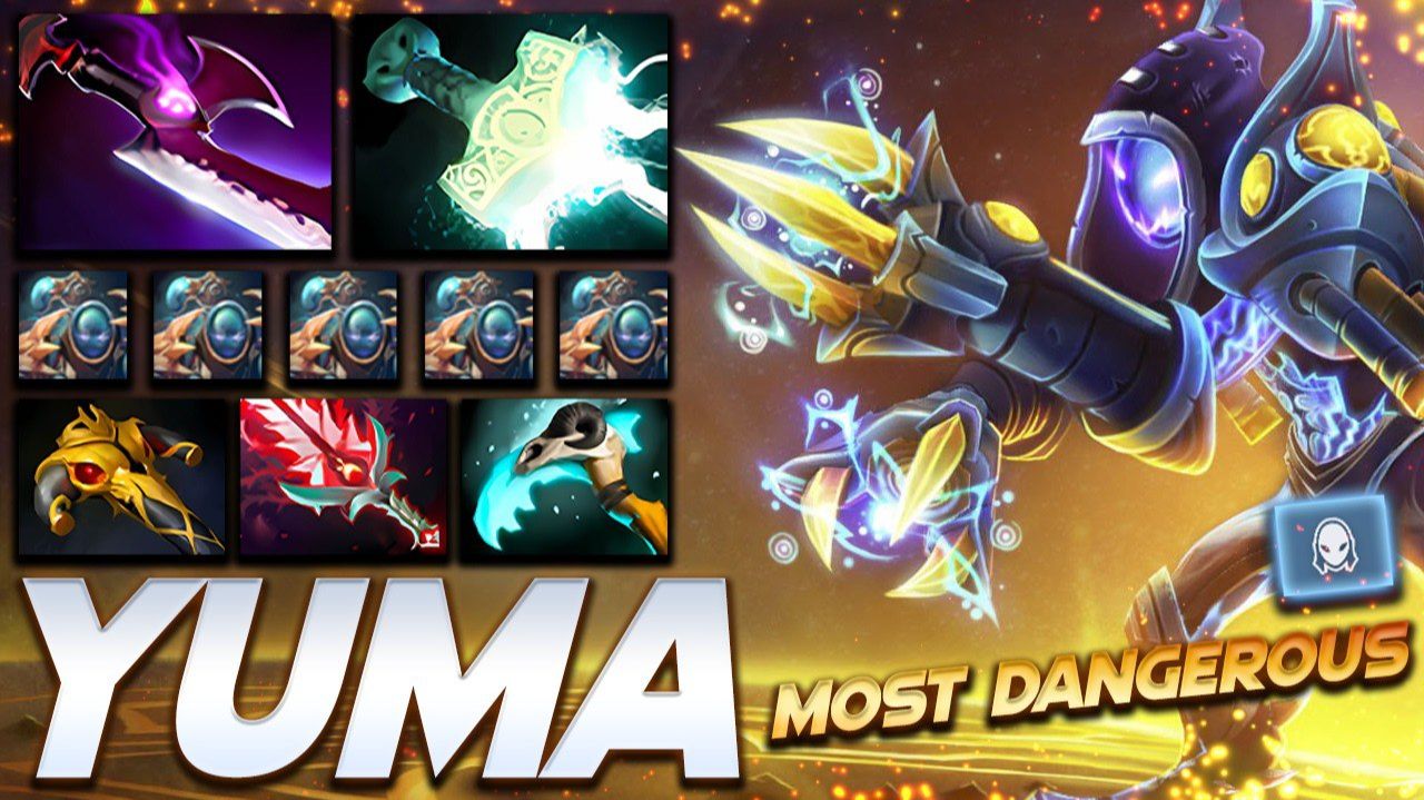 Yuma Arc Warden — профессиональный геймплей в Dota 2 [Смотри и учись]