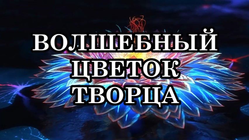 ВОЛШЕБНЫЙ ЦВЕТОК ТВОРЦА. Послание Отца-Абсолюта.