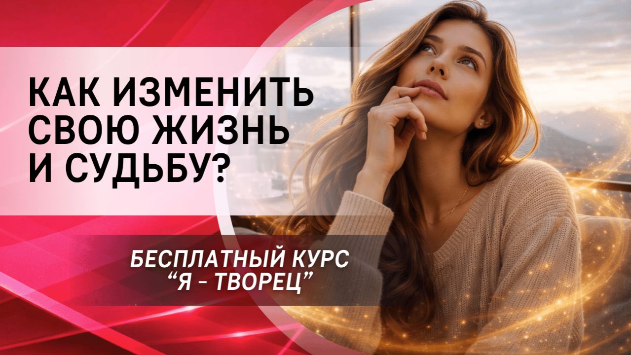 Как изменить свою жизнь и судьбу?