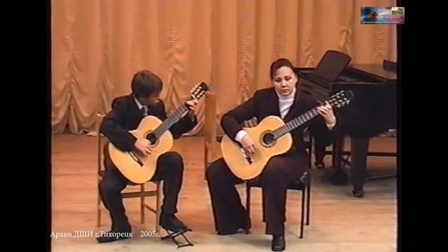 2005 ноябрь 25 КОНЦЕРТ ДЕНЬ МАТЕРИ ДШИ г.Тихорецк