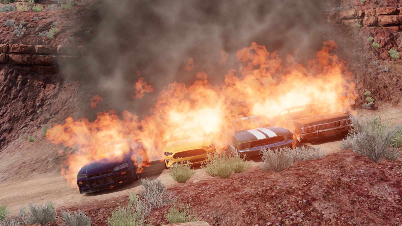 МОМЕНТ ИЗ ФОРСАЖА 4 В BEAMNGDRIVE!