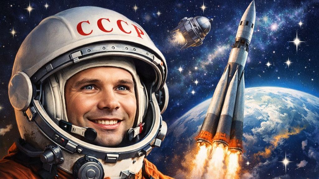 Песня "Первый среди звёзд" Посвящается Юрию Гагарину